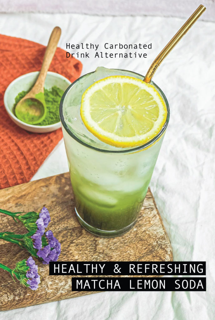Matcha Lemon Soda Recipe: Healthy Carbonated Drink Alternative